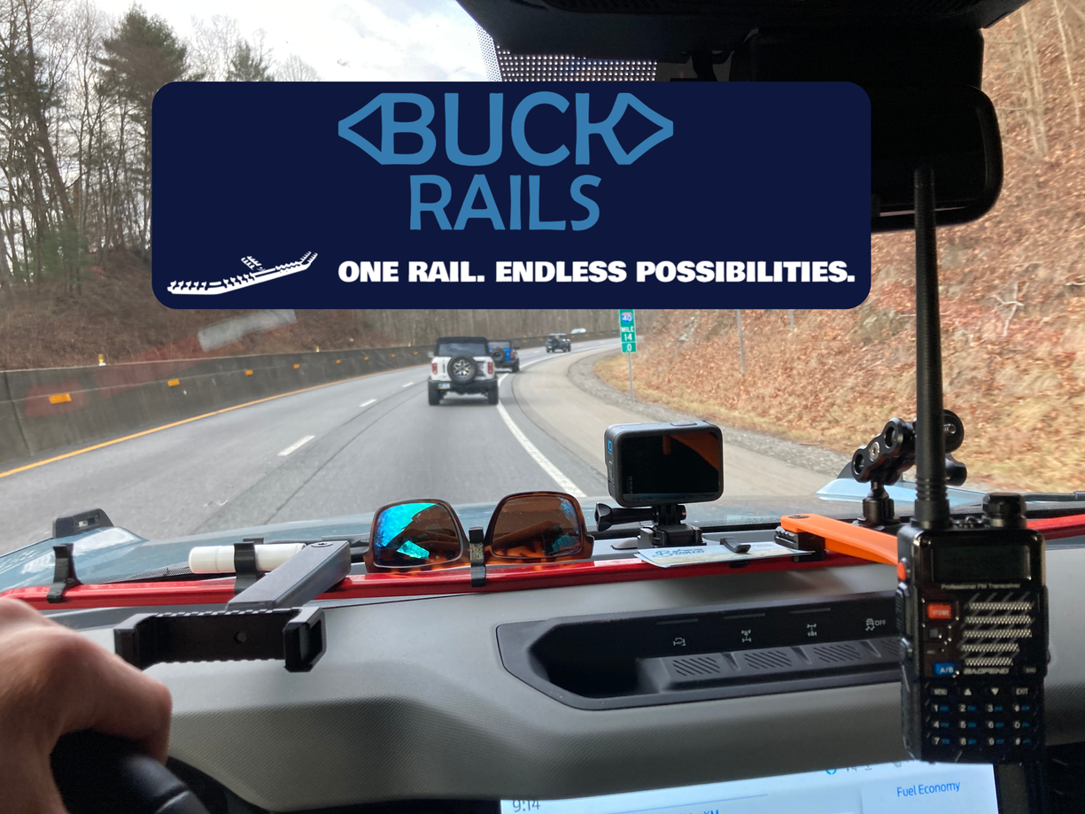Buck Rails - Dashboard Rails for the 6G Ford Bronco